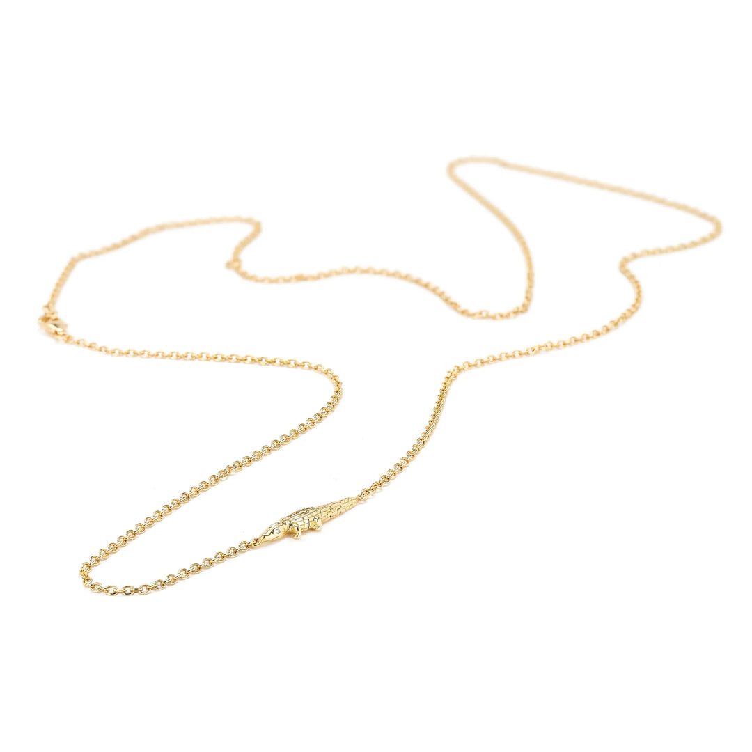Alligator Chain Necklace | Bibi Van Der Velden | Ileana Makri Store